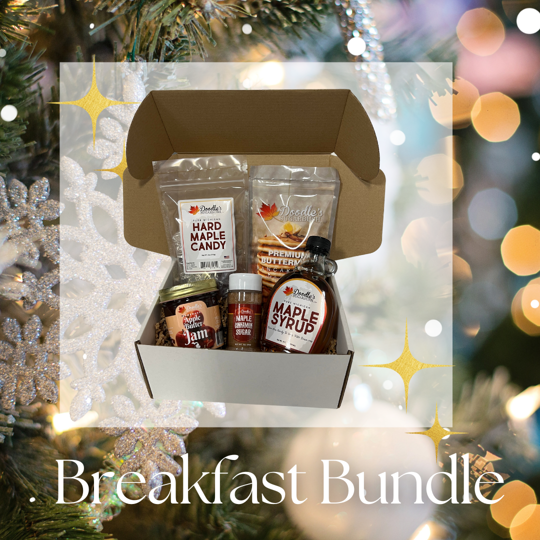Breakfast Bundle Gift Box | Doodle's Sugarbush, LLC - 100% Pure ...