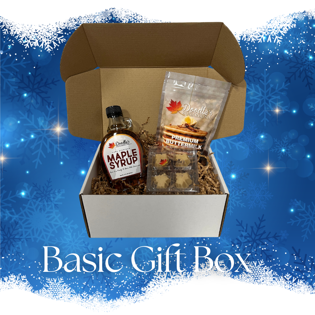 Basic Gift Box | Doodle's Sugarbush, LLC - 100% Pure Michigan Maple Syrup