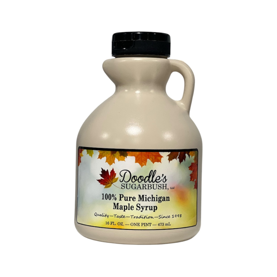 100% Pure Grade A Maple Syrup - Plastic Containers | Doodle's Sugarbush ...