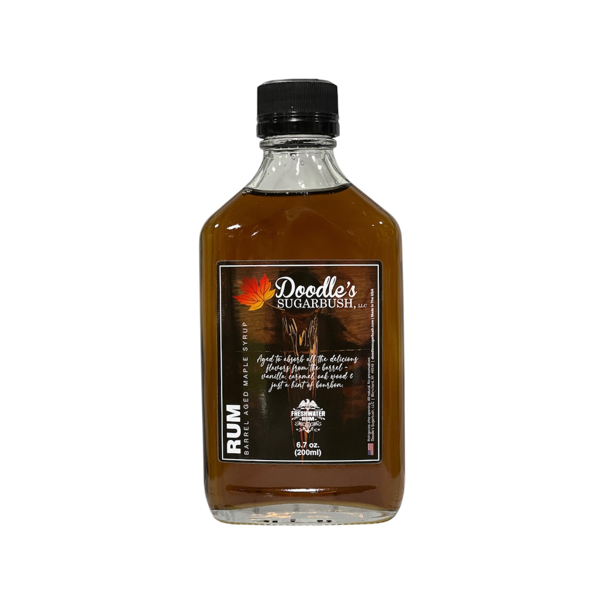 Rum Barrel-Aged Maple Syrup – 18-Month Aged, Rich & Complex Flavor ...