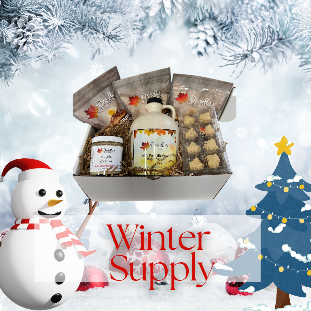 Winter Supply Gift Box | Doodle's Sugarbush, LLC - 100% Pure Michigan ...