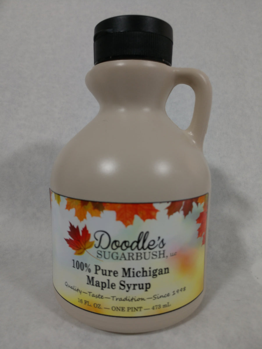 100% Pure Grade A Maple Syrup - Plastic Containers | Doodle's Sugarbush ...