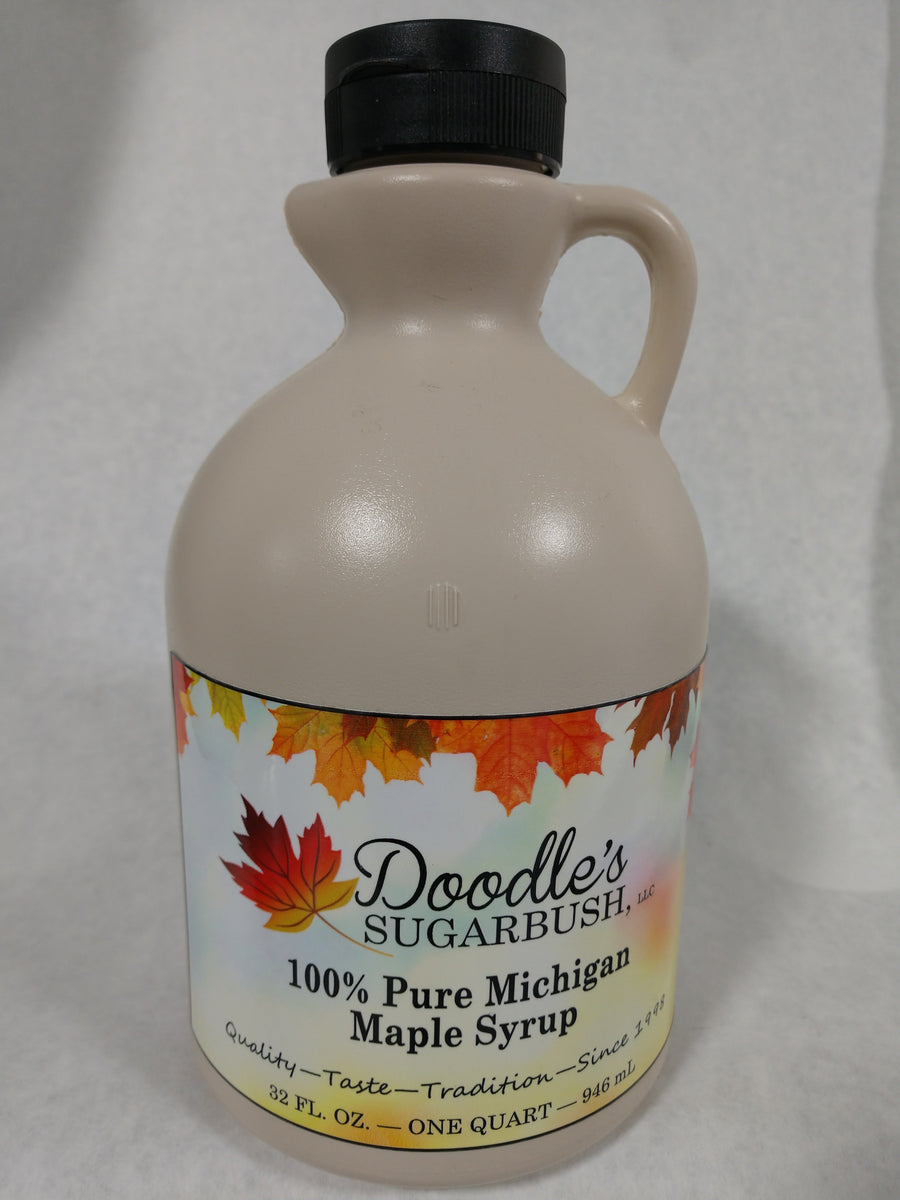 Grade A Maple Syrup - Plastic Containers | Doodle's Sugarbush, LLC ...